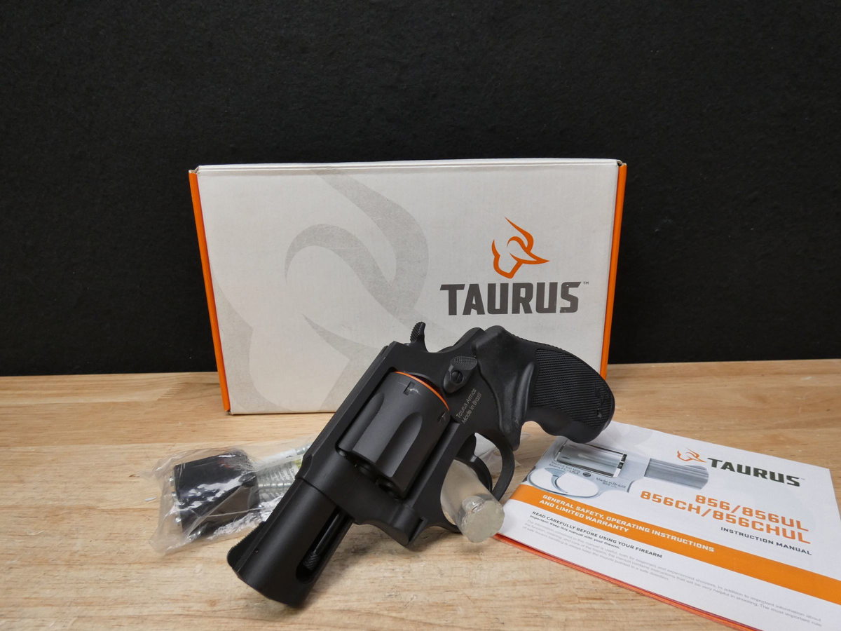 Taurus Model 856 - .38 SPL - Matte - W/ OG Box - Snub Nose Personal Defense - Revolvers at ...