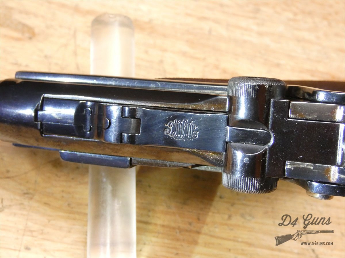 DWM Commercial Luger - 9mm - Mfg. 1913 - w/ Lug - Grip Safety - ULTRA ...