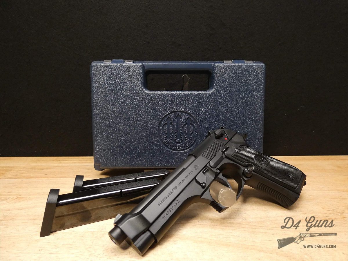 Beretta 92FS - 9mm - USA - SA/DA - 92 FS - M9 - w/ Case & 2 Mags - Semi ...