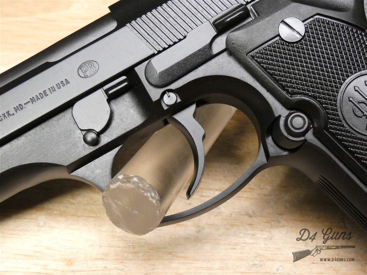 Beretta 92FS - 9mm - USA - SA/DA - 92 FS - M9 - w/ Case & 2 Mags - Semi ...