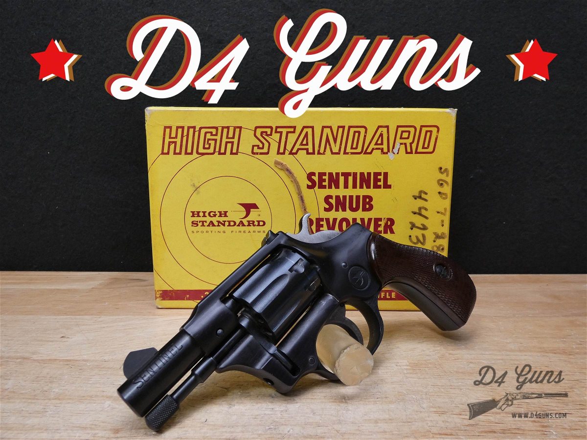 High Standard Sentinel R-108 - .22 LR - w/ OG Box - 2 IN BBL - DA ...