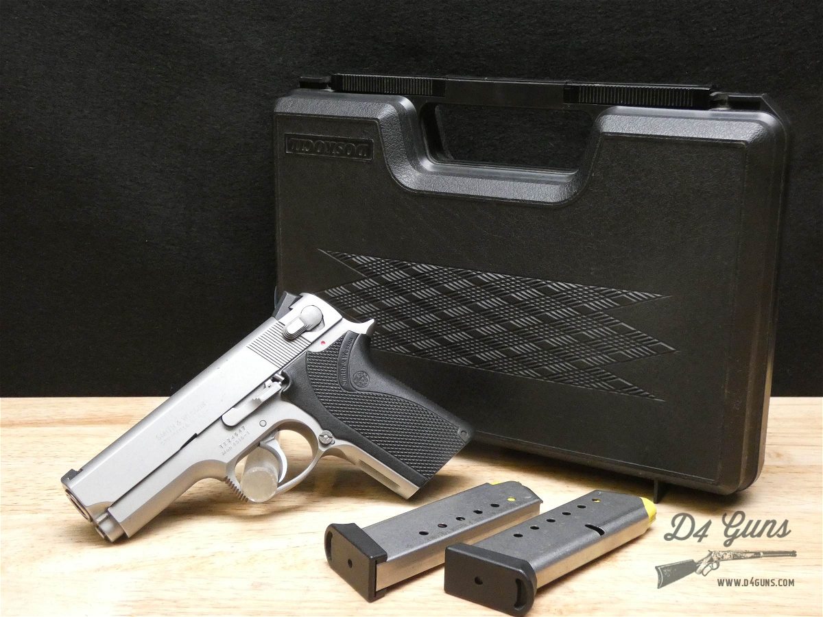 Smith & Wesson 4516-1 - .45 ACP - 2 Mags - S&W 4516 Stainless - Compact ...
