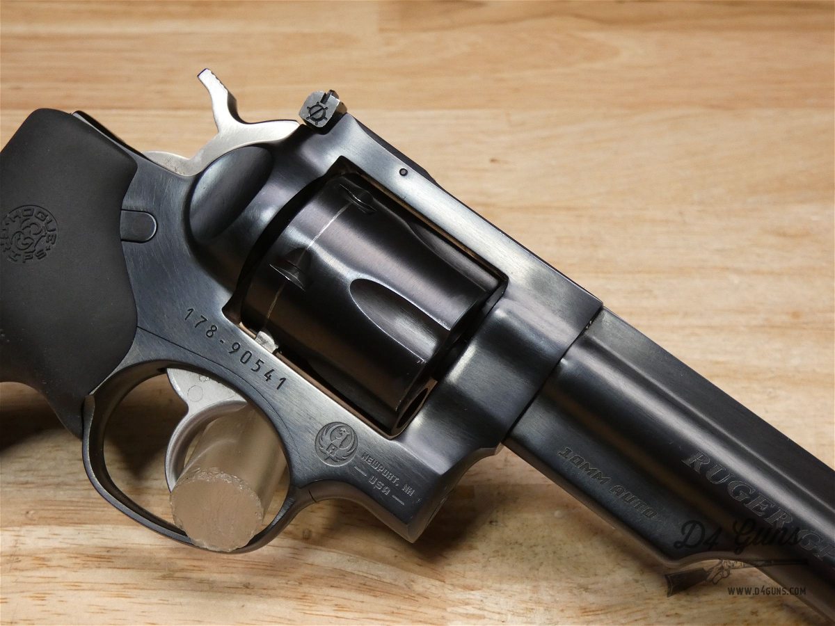 Ruger GP100 Lipseys Exclusive - 10mm Auto - Hogue - MFG 2018 - XLNT - C ...