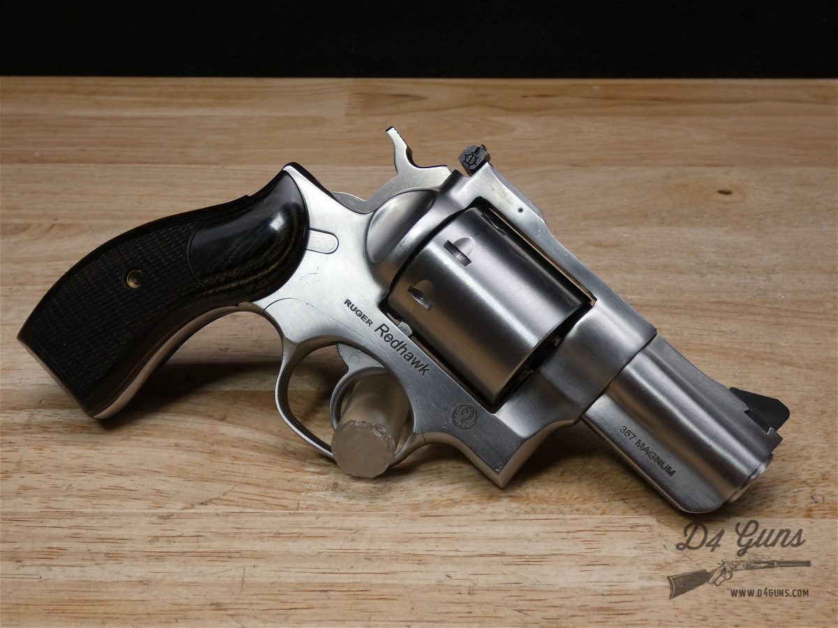 Ruger Redhawk - .357 Mag - MFG 2019 - RARE 8 Shot Unfluted - Stainless ...