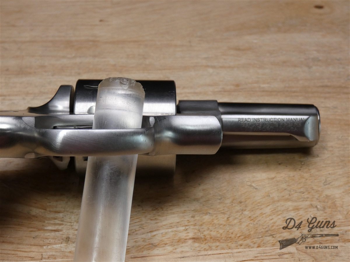 Ruger Redhawk - .357 Mag - MFG 2019 - RARE 8 Shot Unfluted - Stainless ...