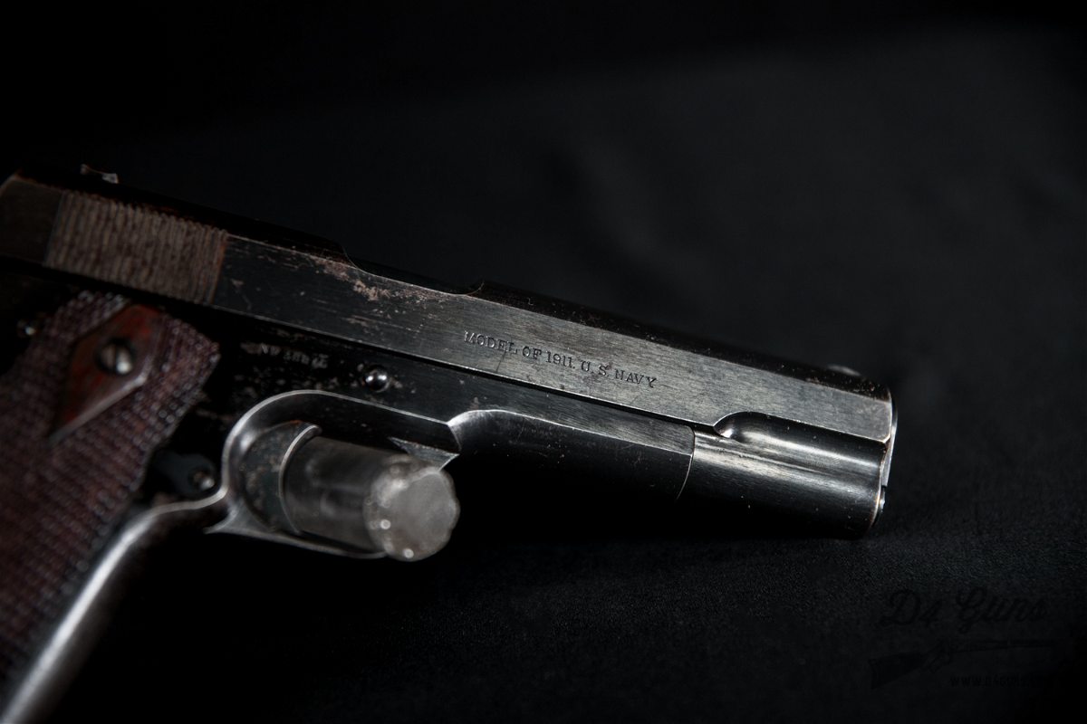 Colt 1911 US Navy - .45 ACP - Mfg 1913 - RARE - M1911 Brooklyn Naval Yard! - Semi Auto Pistols ...