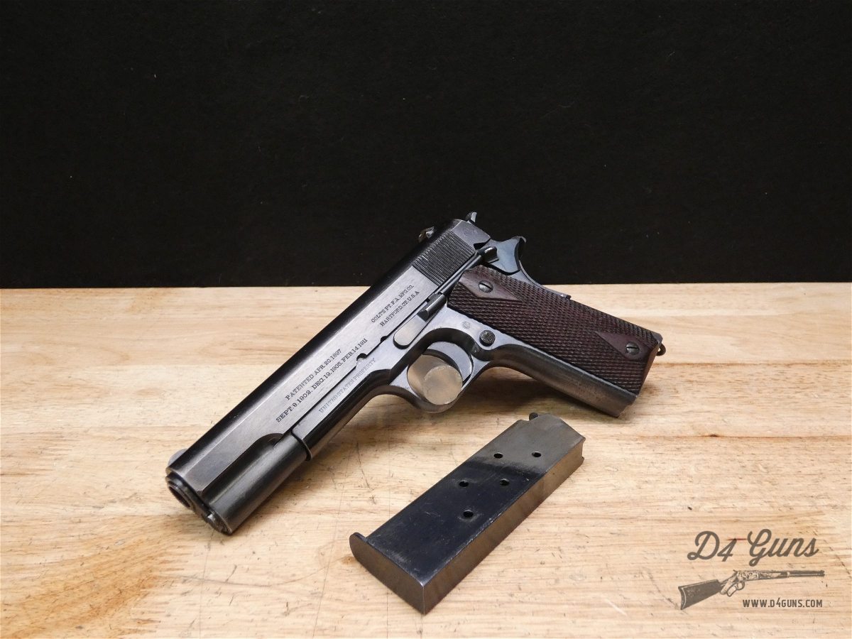 Colt 1911 US Navy - .45 ACP - Mfg 1913 - RARE - M1911 Brooklyn Naval Yard! - Semi Auto Pistols ...