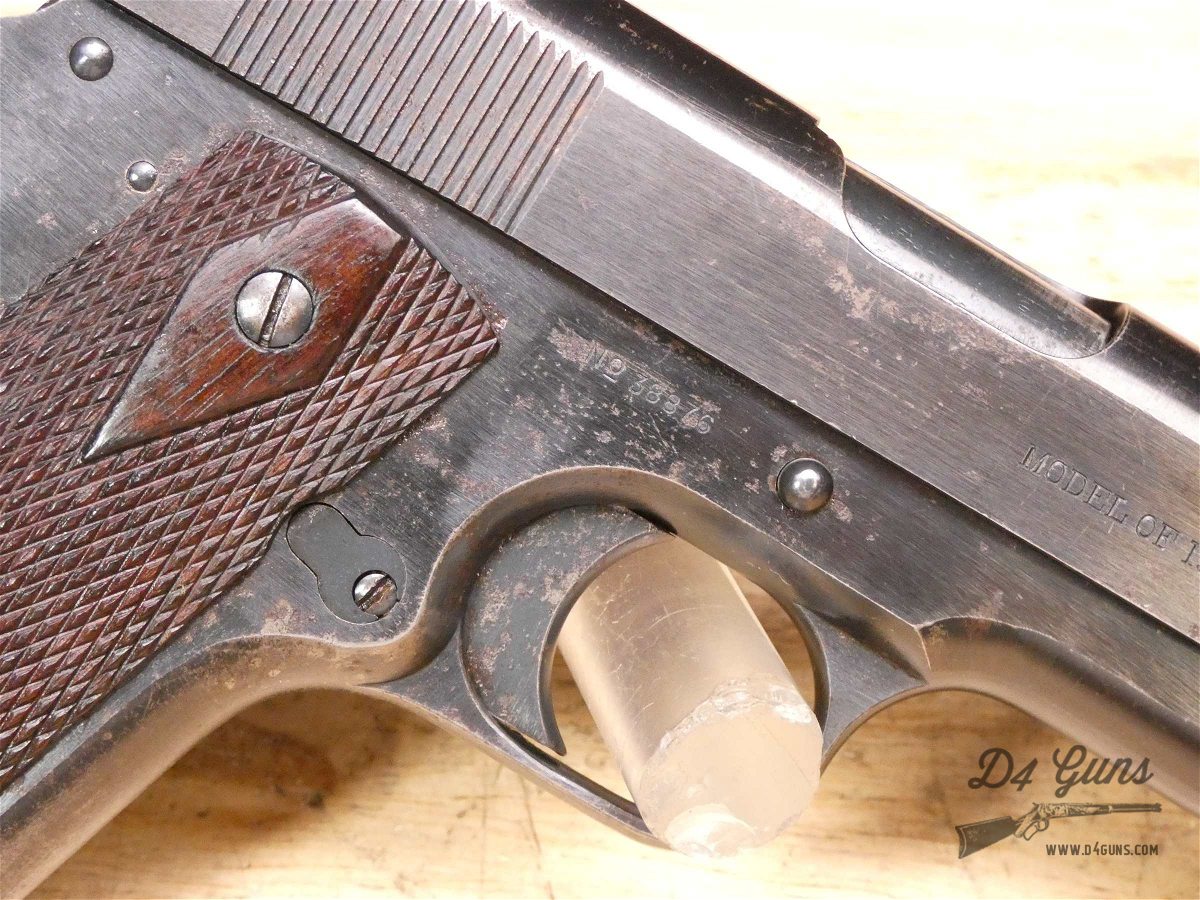 Colt 1911 US Navy - .45 ACP - Mfg 1913 - RARE - M1911 Brooklyn Naval Yard! - Semi Auto Pistols ...