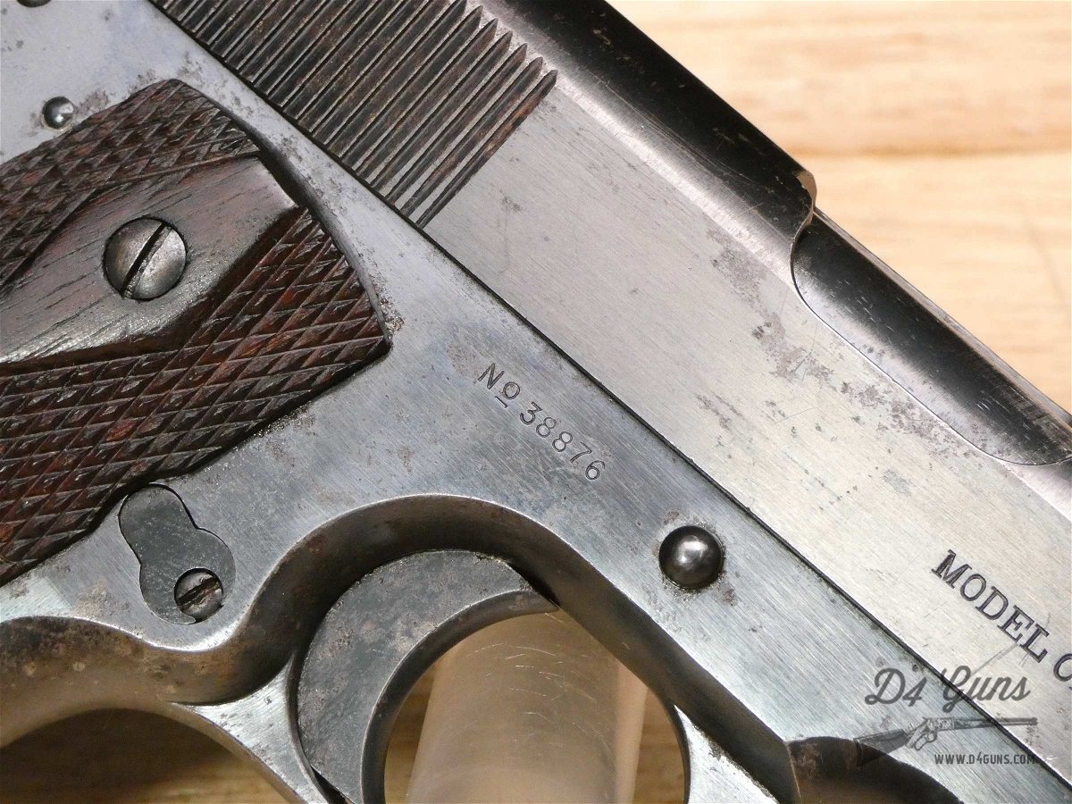 Colt 1911 US Navy - .45 ACP - Mfg 1913 - RARE - M1911 Brooklyn Naval ...