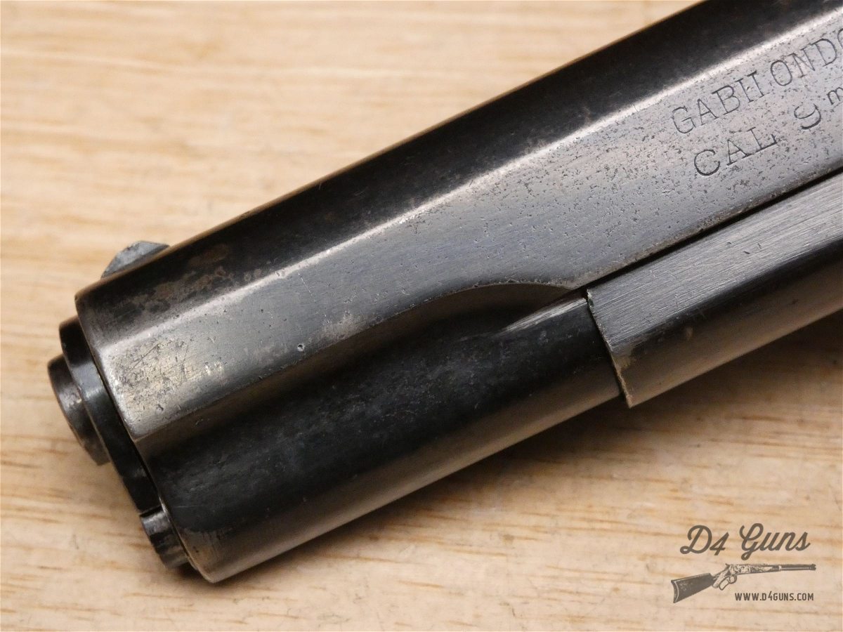 Llama VII Extra - 9mm Largo - Spanish 1911 Long Slide - Leather Holster ...