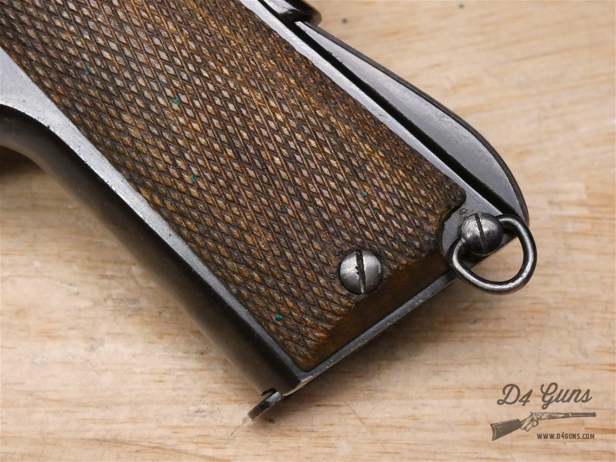 Llama VII Extra - 9mm Largo - Spanish 1911 Long Slide - Leather Holster ...