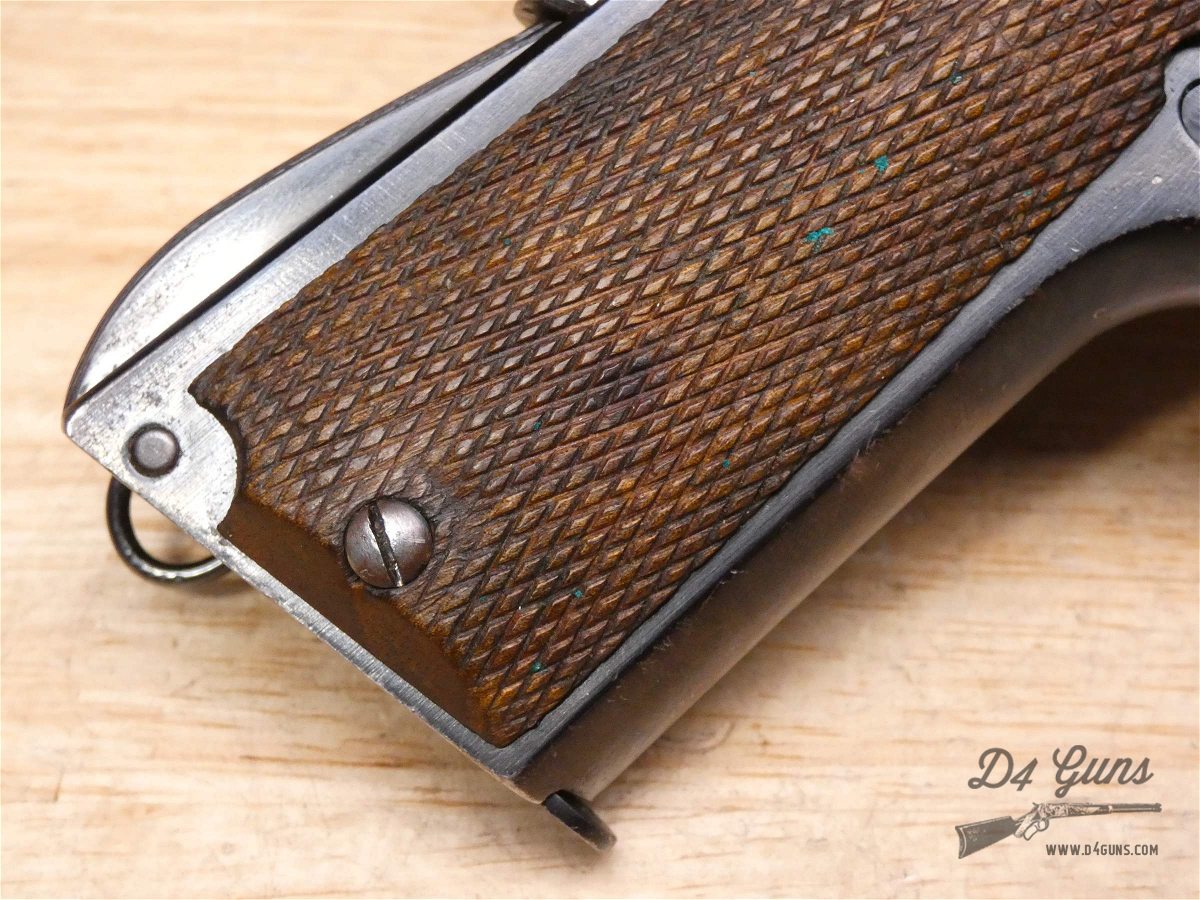 Llama VII Extra - 9mm Largo - Spanish 1911 Long Slide - Leather Holster ...