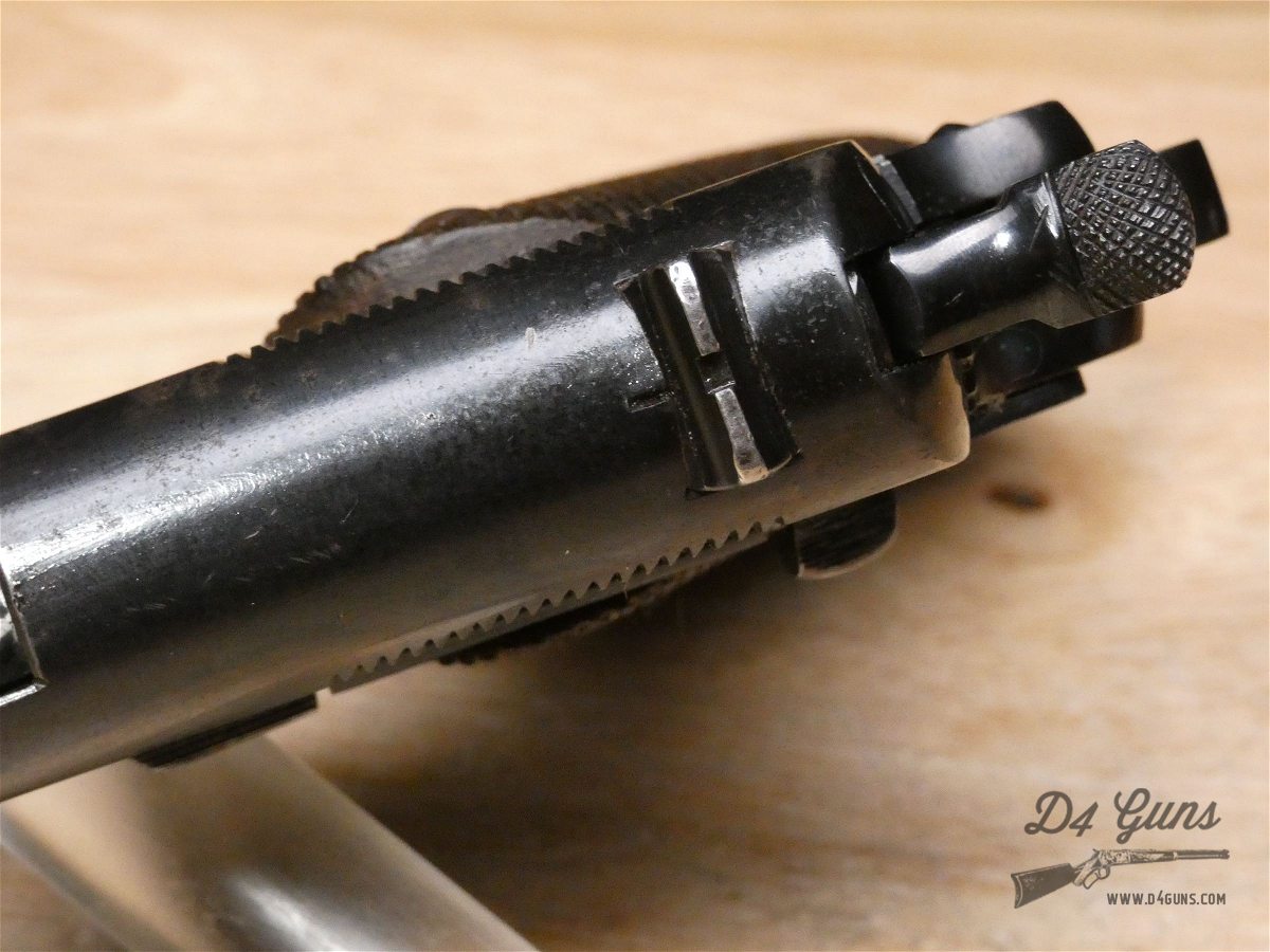 Llama VII Extra - 9mm Largo - Spanish 1911 Long Slide - Leather Holster ...