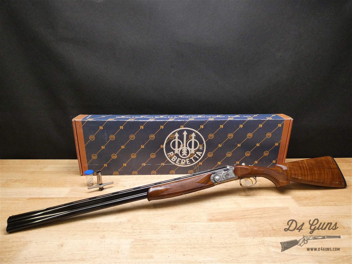 Beretta 686 Silver Pigeon - 20ga - Mfg 1998 - w/ Box & 3 Chokes - S686 - Over Under Shotguns at ...