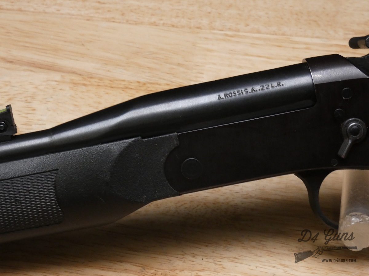 Rossi Matched Pair Trifecta - 3 Barrels w/ Bag - 22LR, .243WIN, .20ga ...