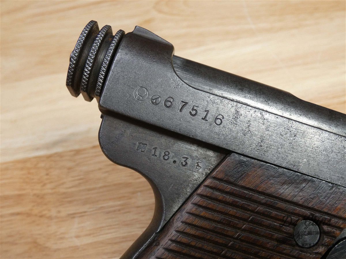 Nambu Type 14 First Series - 8x22mm - Nagoya Arsenal - 1943 - WWII ...