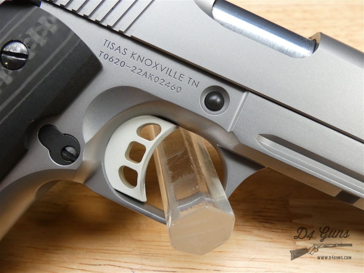 Tisas DUTY 1911 - .45 ACP - w/ Case + More - Stainless - SDS Import ...