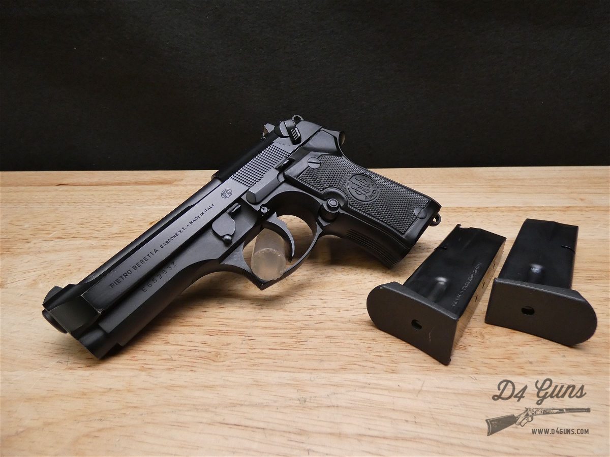 Beretta 92FS Compact - 9mm - 92 FS - M9 - 2 Mags - MFG 1990 Italy ...