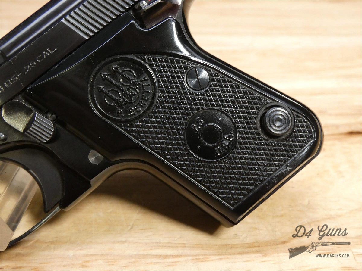 Beretta Mod 950 BS - .25 ACP - w/ 2 Mags - Pocket Pistol - Tip-up ...