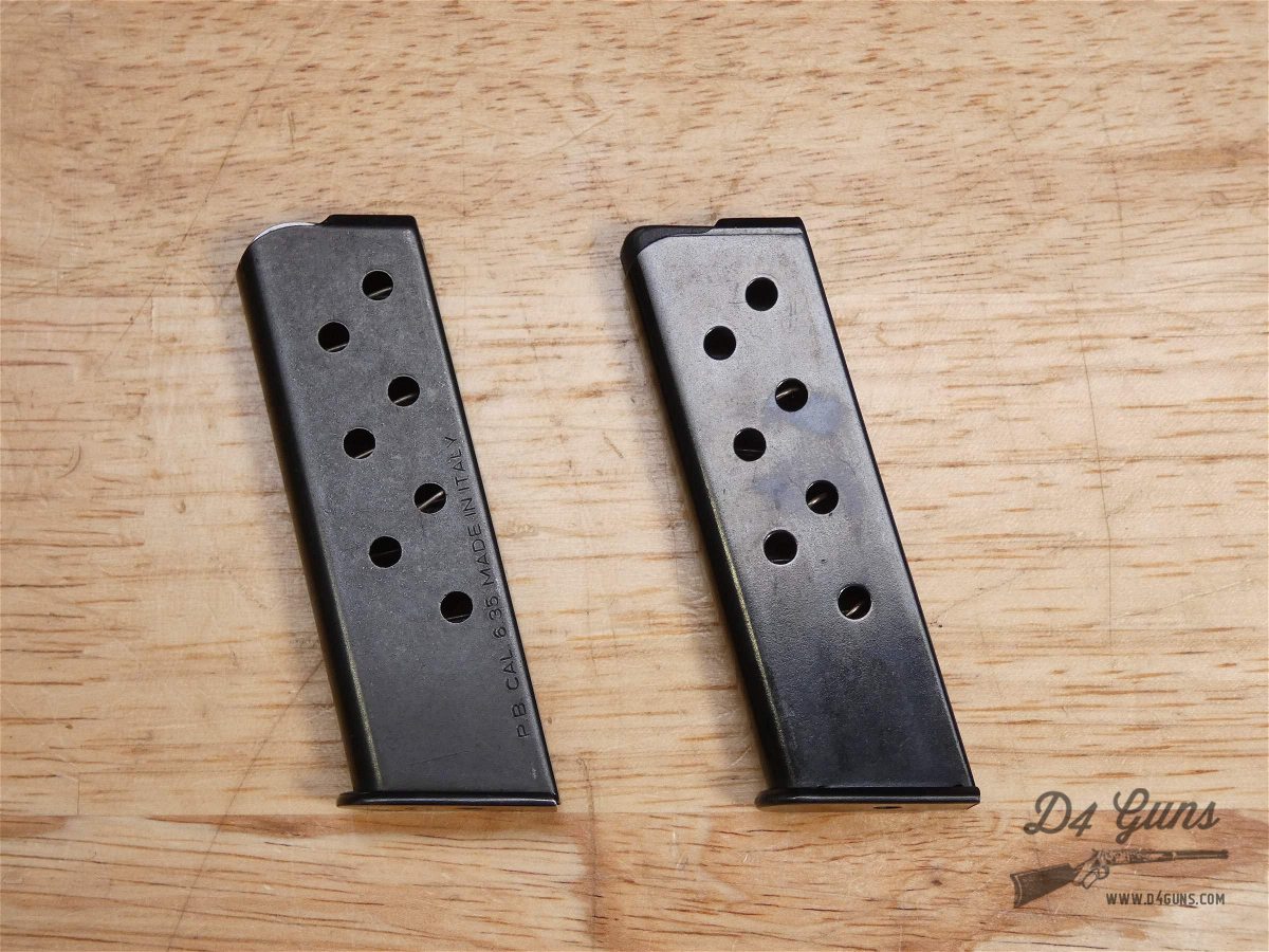 Beretta Mod 950 BS - .25 ACP - w/ 2 Mags - Pocket Pistol - Tip-up ...