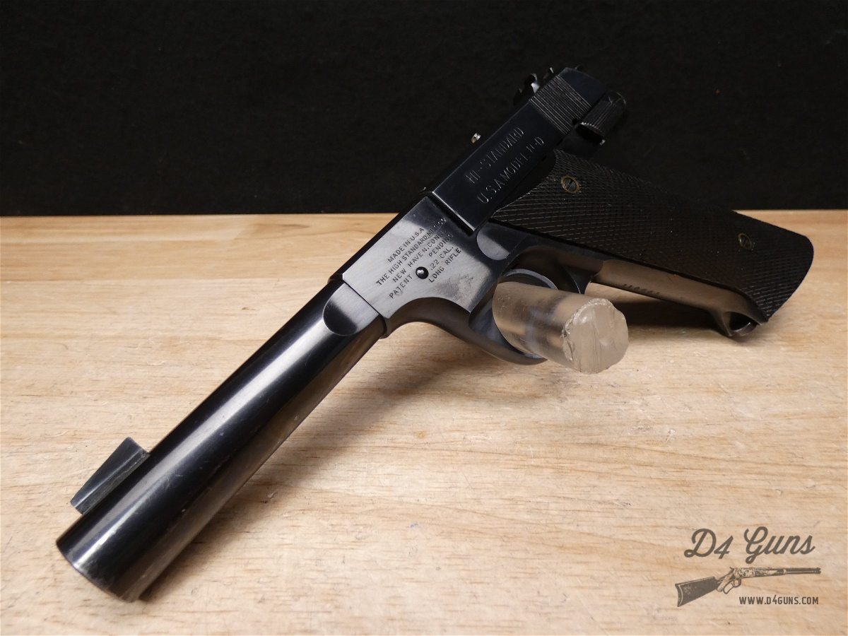 Hi-Standard U.S.A. Model H-D - .22 LR - US Property MFG 1943 - Military - C - Semi Auto Pistols ...