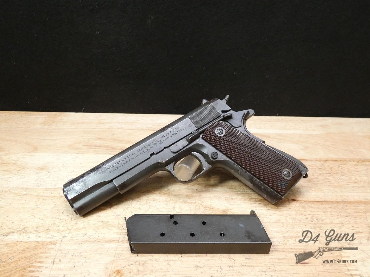 Colt M1911A1 US ARMY - .45 ACP - 1943 - WW2 - WB Stamp - 1911 ...