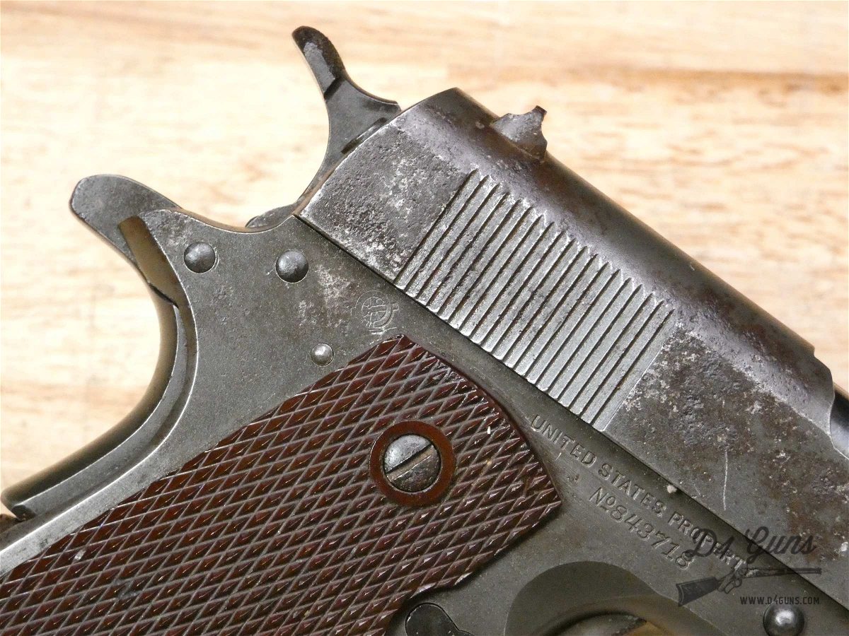 Colt M1911A1 US ARMY - .45 ACP - 1943 - WW2 - WB Stamp - 1911 ...