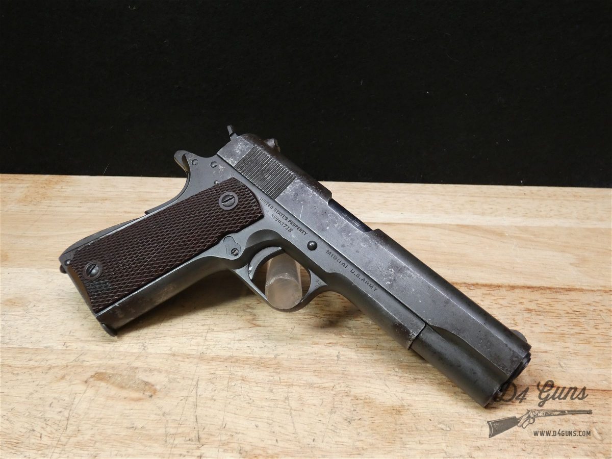 Colt M1911A1 US ARMY - .45 ACP - 1943 - WW2 - WB Stamp - 1911 ...