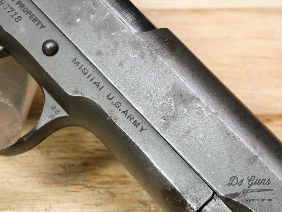 Colt M1911A1 US ARMY - .45 ACP - 1943 - WW2 - WB Stamp - 1911 ...