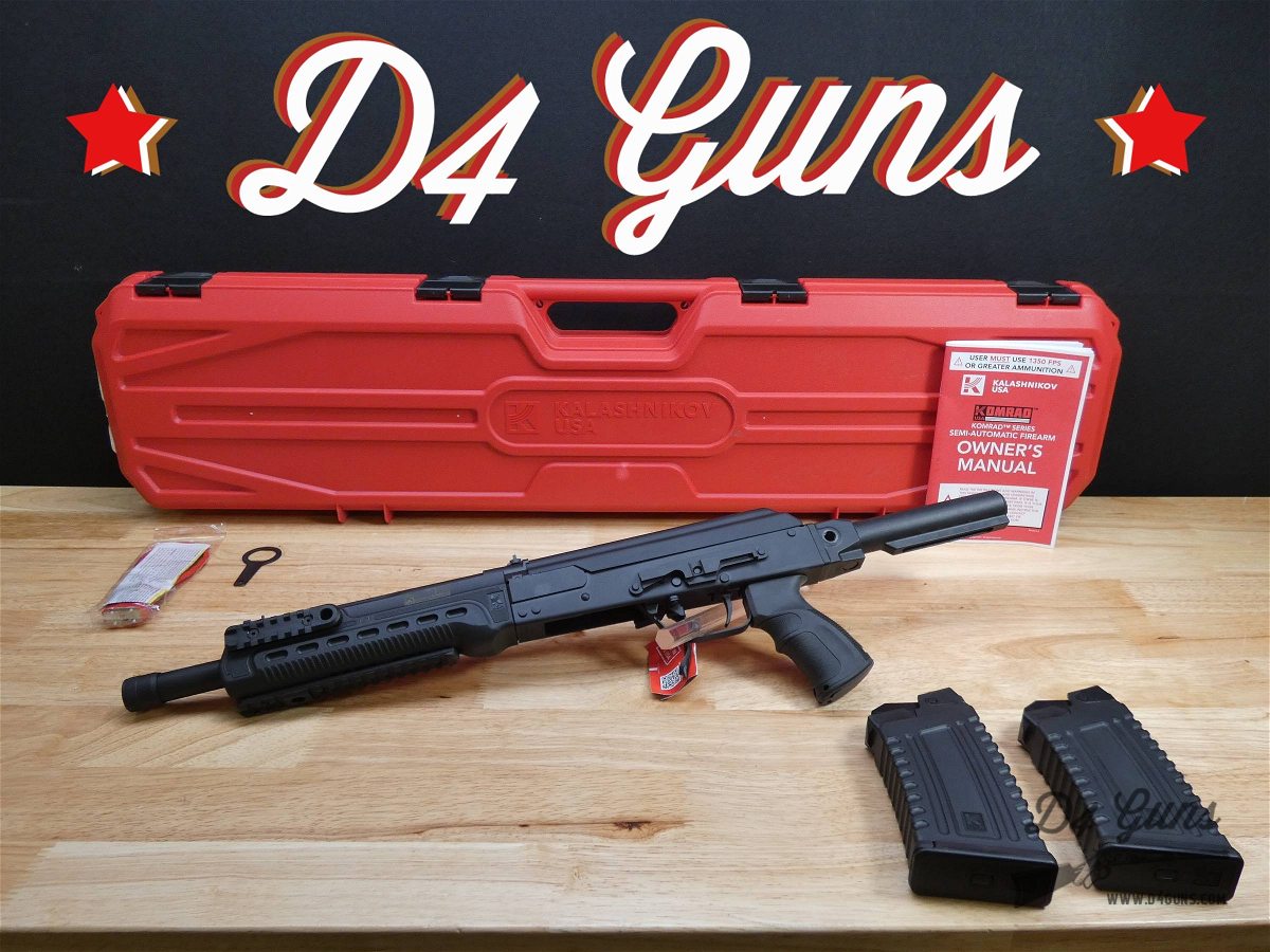 Kalashnikov KS-12 Komrad - 12 Gauge - w/ 2 Mags + Case - KS12 - Semi ...