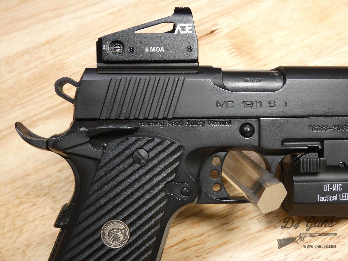 Girsan MC 1911 S T - .45 ACP - Red Dot - Compensator - +OG Case & 3 ...