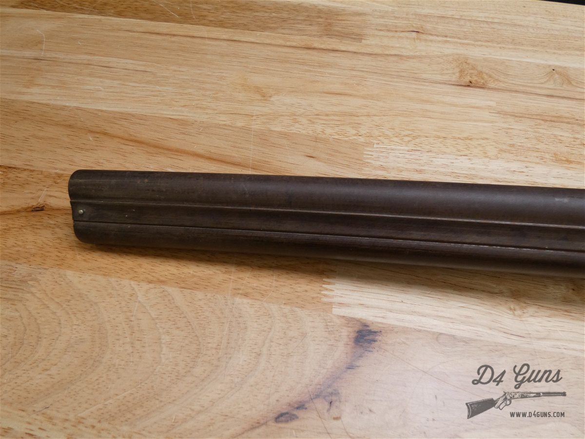 Black Powder Shotgun SXS - 12GA - Engraved - Hammers - Black Powder ...