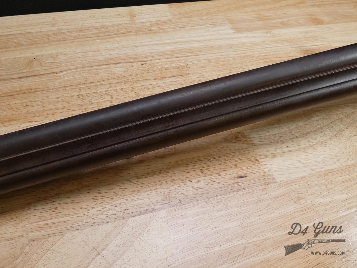 Black Powder Shotgun SXS - 12GA - Engraved - Hammers - Black Powder ...