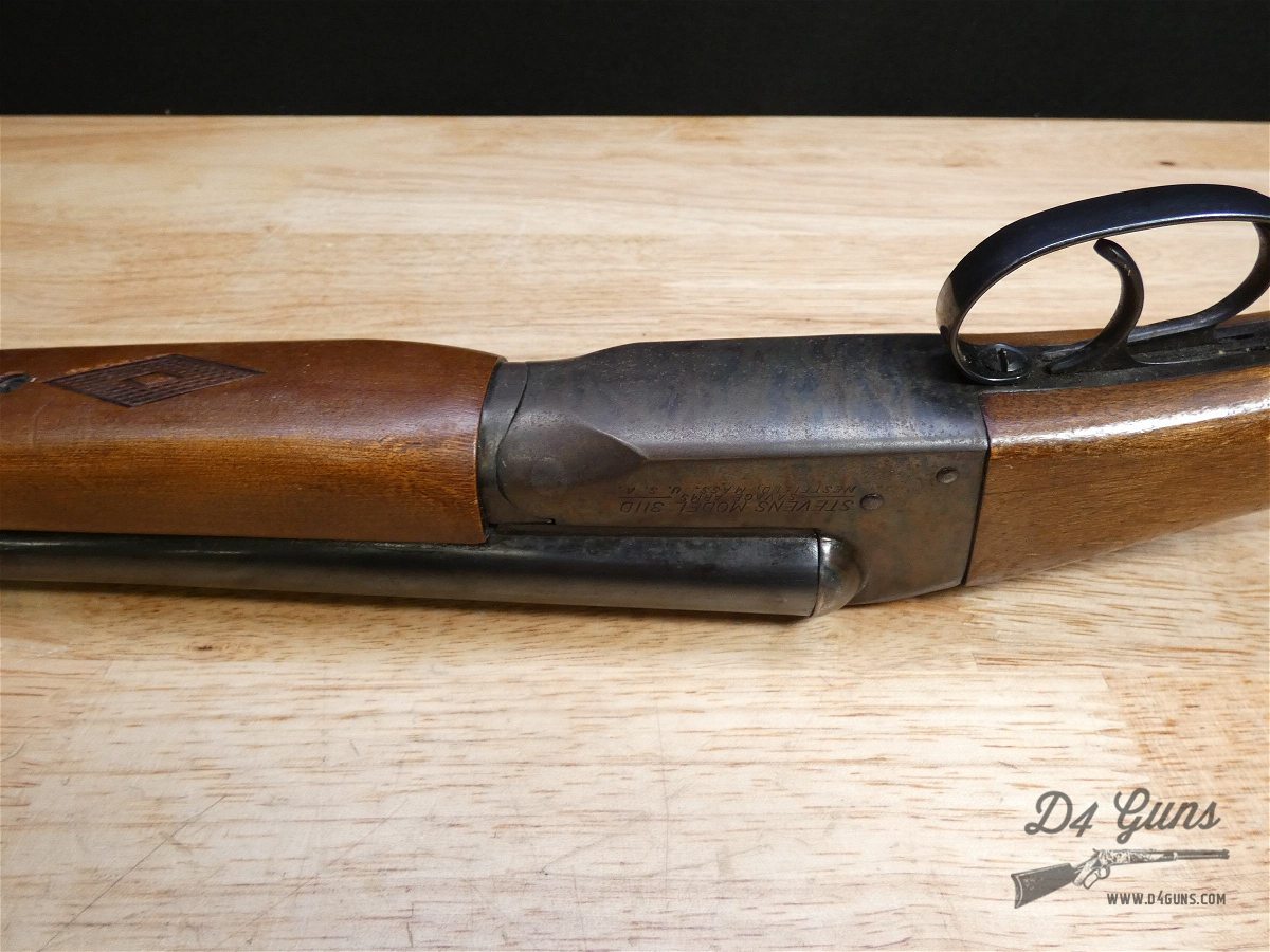 Stevens Model 311D - 12 Gauge - Case Hardened - Savage - 311 Double ...