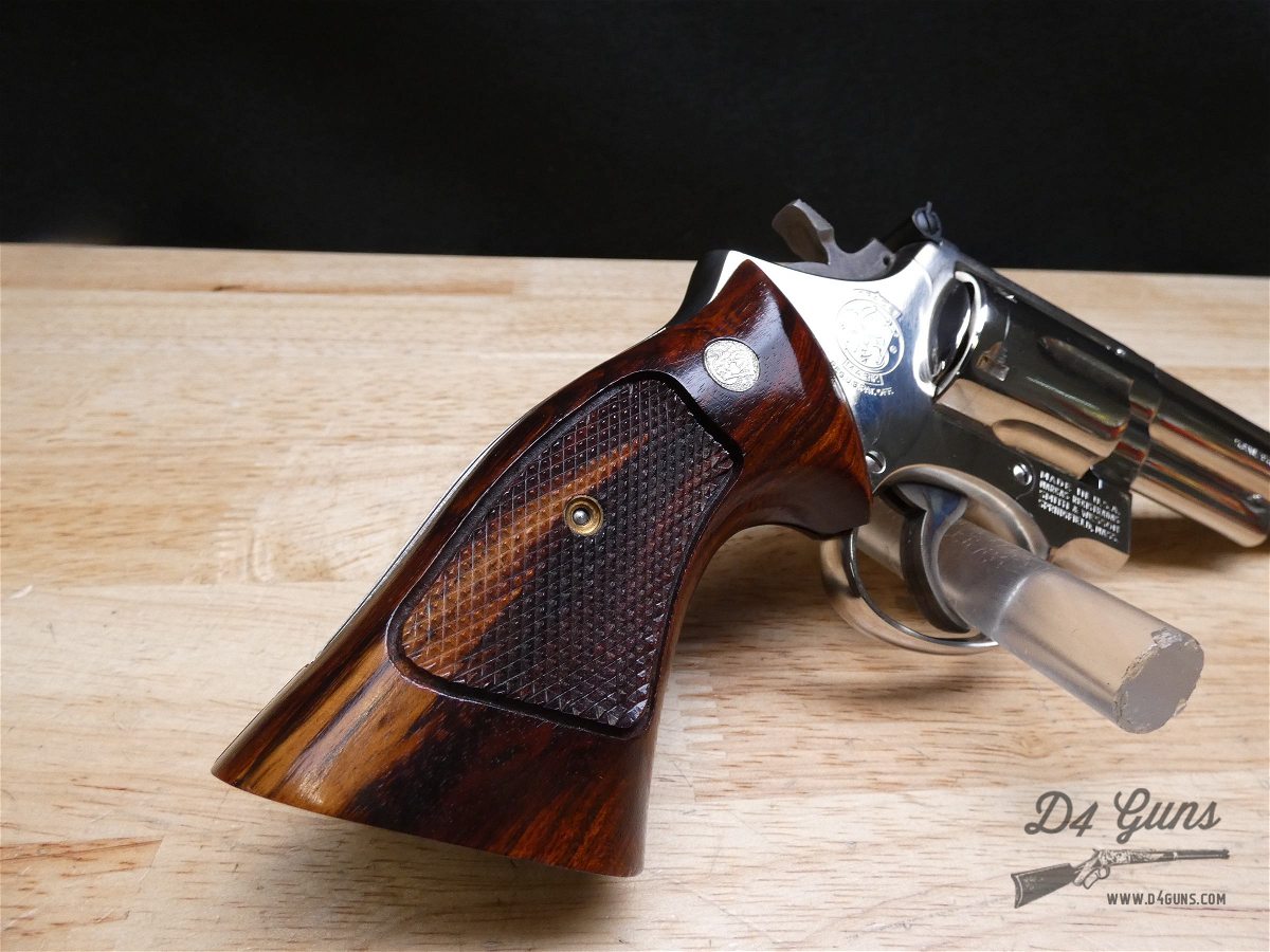 Smith & Wesson Model 19-3 - .357 Mag - S&W 19 Combat - 1972 - Nickel ...