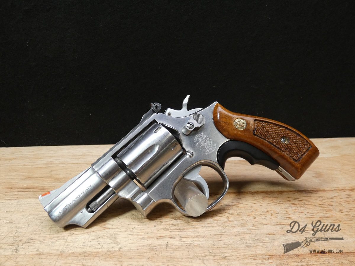 Smith & Wesson 66-2 Combat Magnum - .357 Mag - Stainless - PreLock -K ...