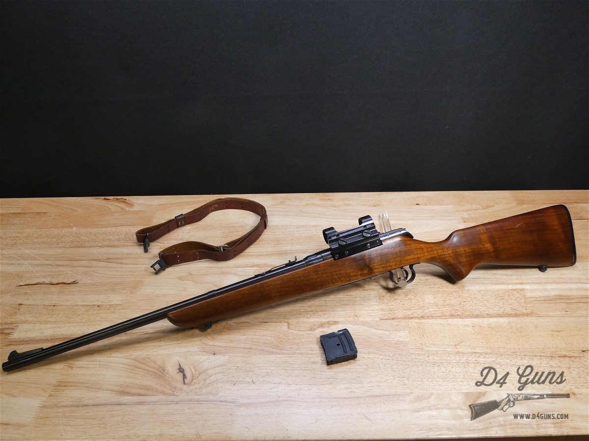 Savage Model 342 - .22 Hornet - w/ 1 Magazine & Scope Rings +Sling ...