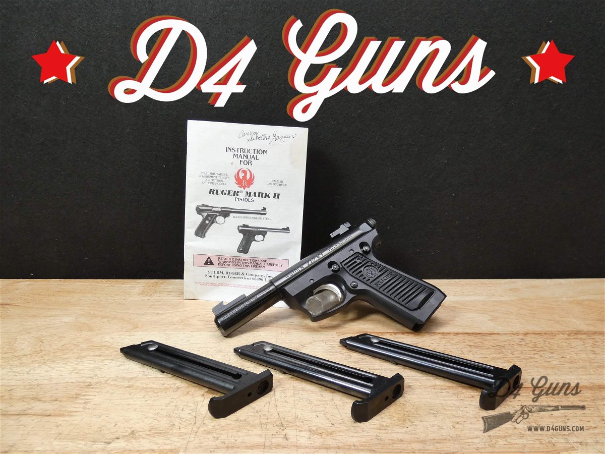 Ruger 22/45 P4 - .22 LR - Mfg. 1995 - Target Pistol - 1 of 1000 - P ...