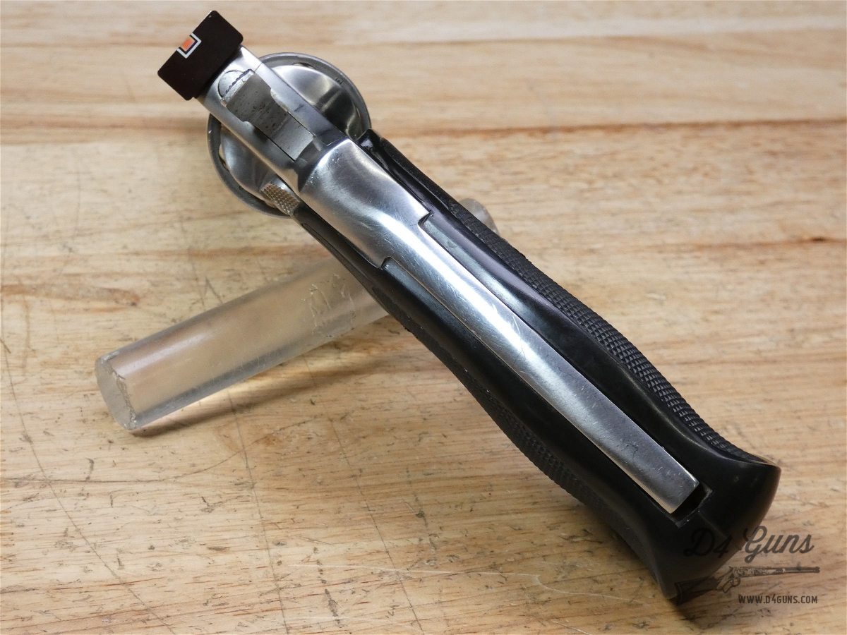 Taurus 689 - .357 Mag - 4 Inch Barrel - Vent Rib - Stainless Revolver ...