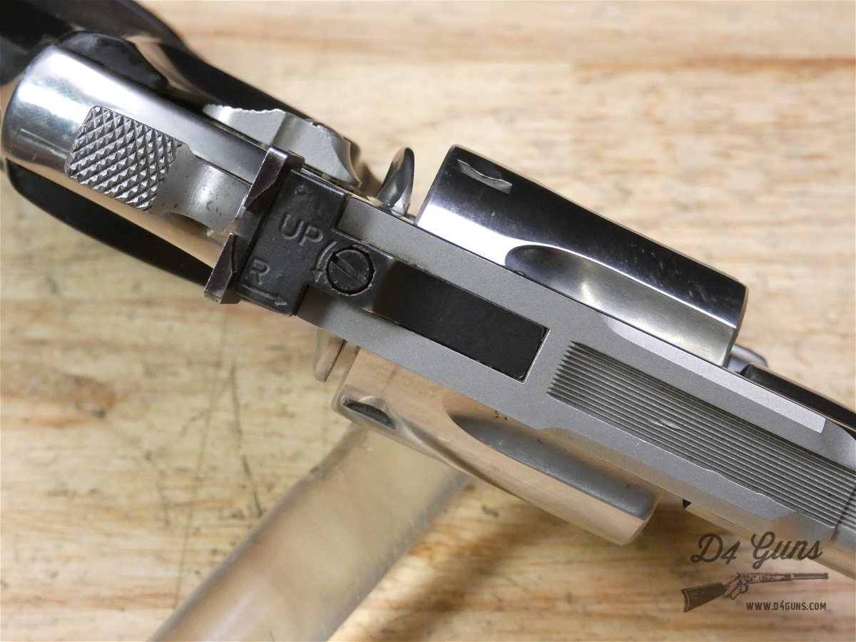 Taurus 689 - .357 Mag - 4 Inch Barrel - Vent Rib - Stainless Revolver ...