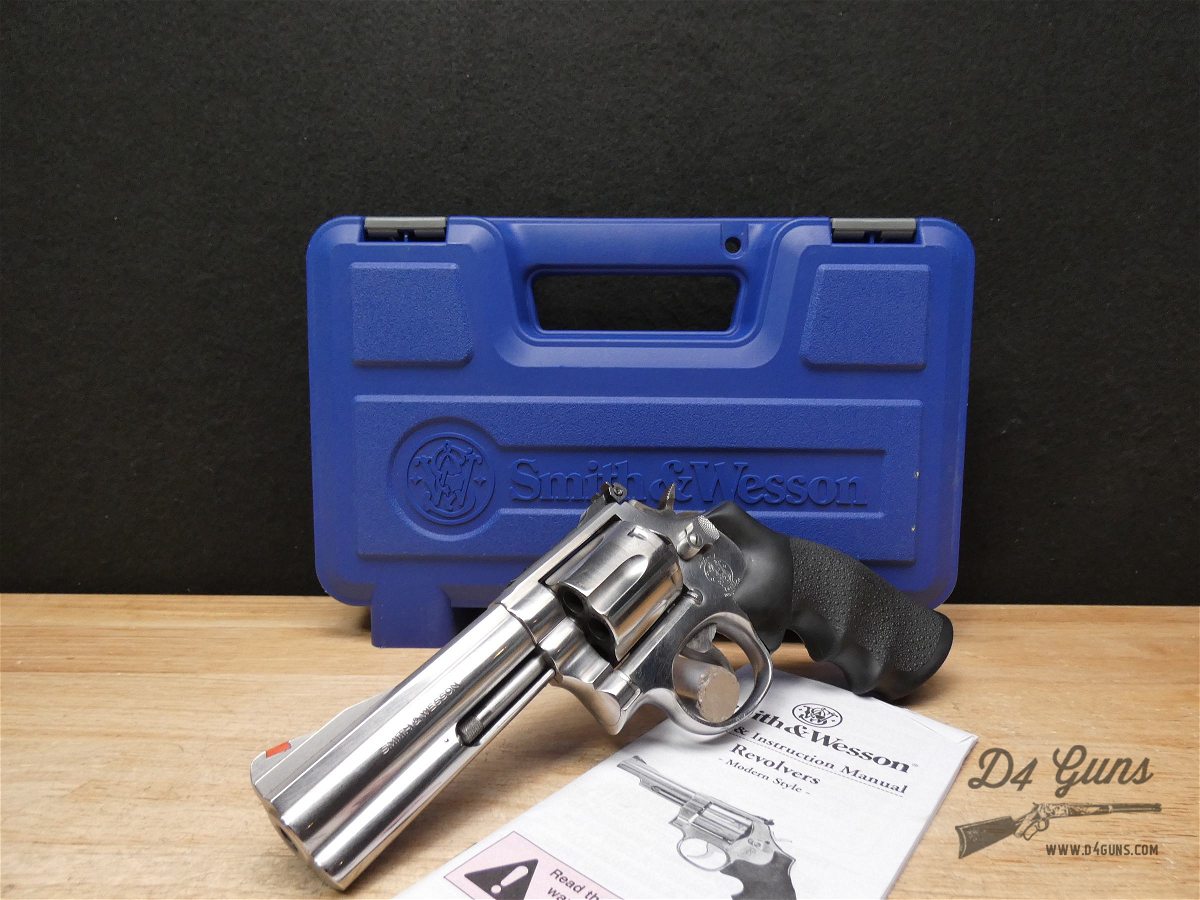 Smith & Wesson 686-4 - .357 Mag - S&W 686 - Factory Case - Stainless ...