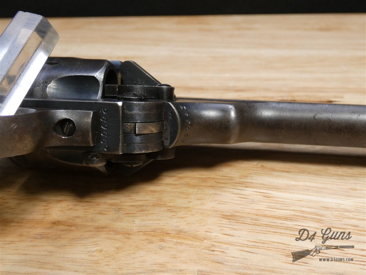 Webley Mark VI - .45 ACP - Shaved Cylinder - MFG 1917 - DASA Revolver ...