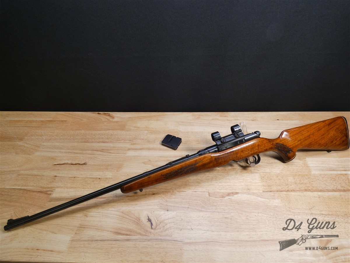 Savage Model 340D - .222 Rem - w/ One Magazine - Scope Mount & Rings ...
