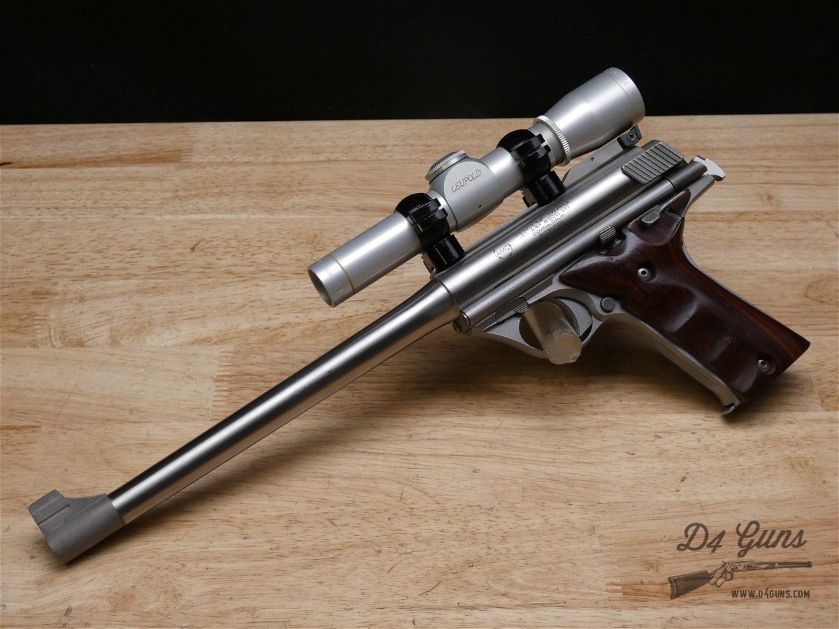 TDE High Standard Auto Mag 180 - .44AMP - Four Barrels - Leupod Scope ...