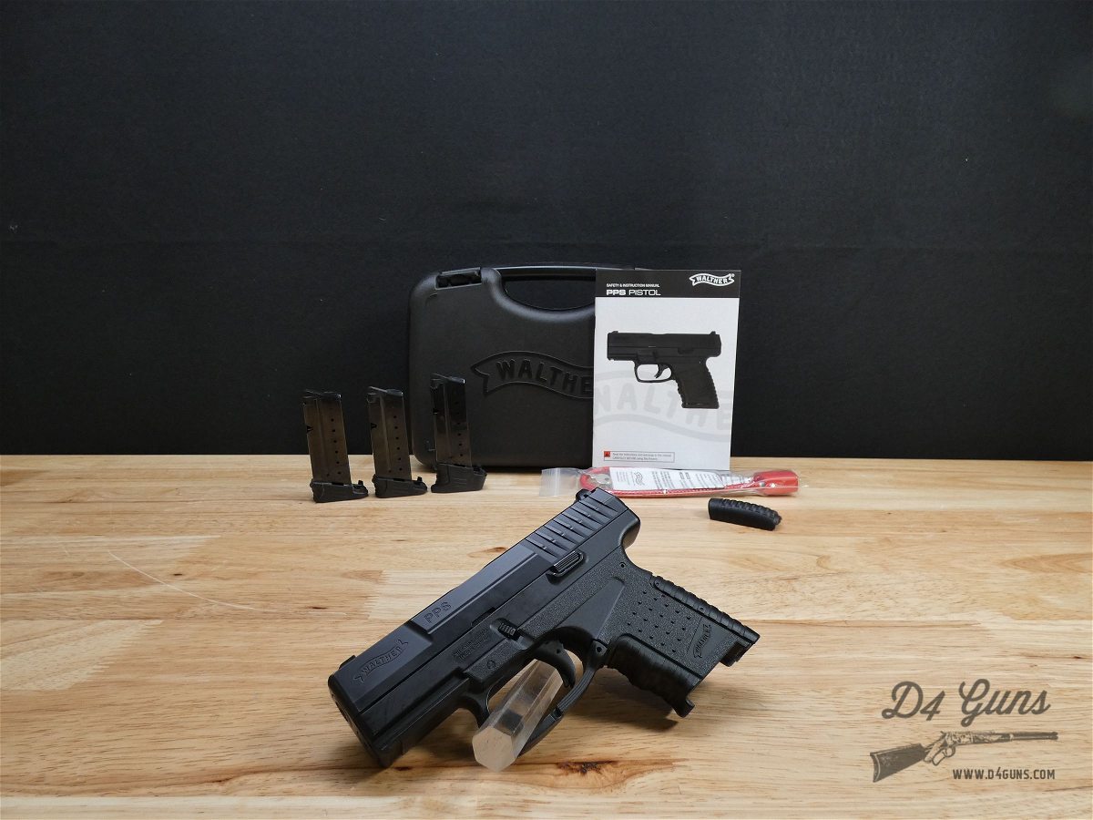 Walther PPS w/3 Mags - 9mm - MFG 2014 - Single Stack Conceal Carry ...