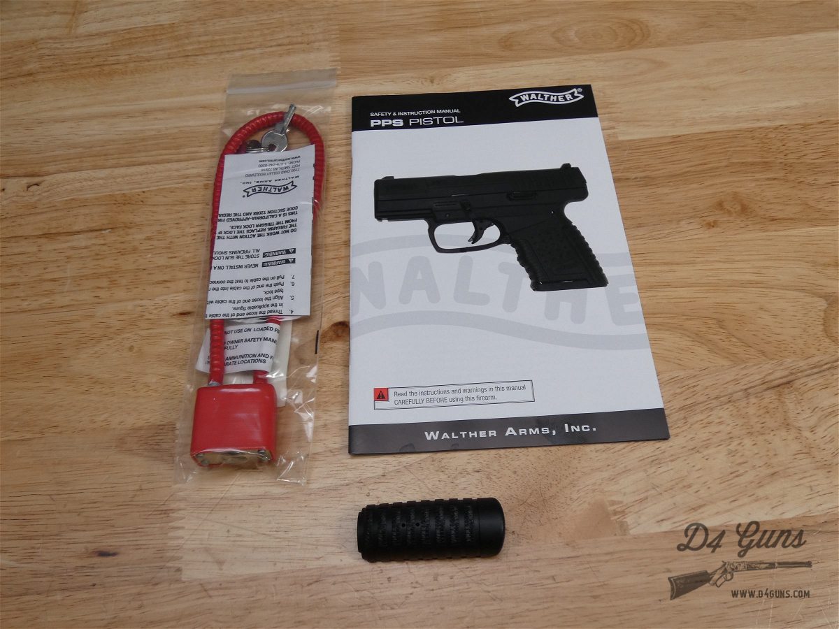 Walther PPS w/3 Mags - 9mm - MFG 2014 - Single Stack Conceal Carry ...