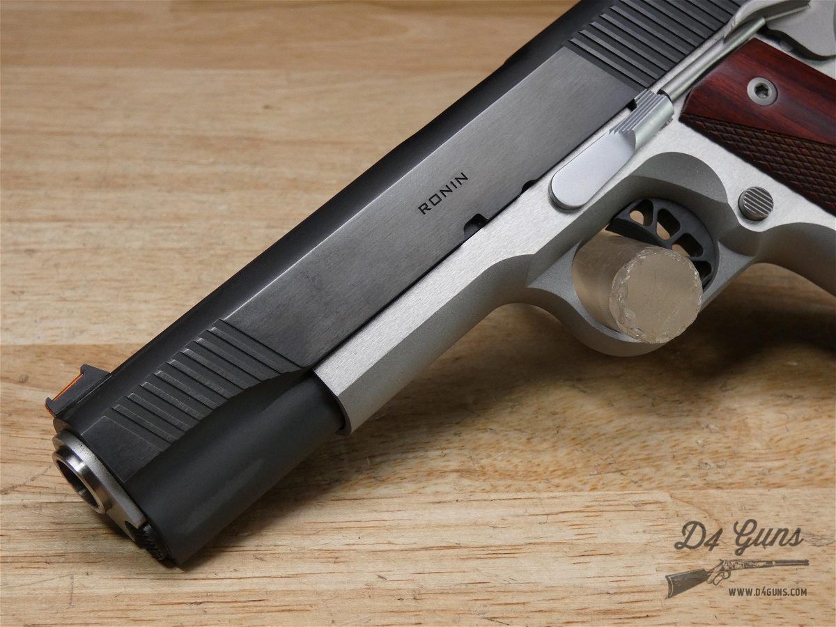 Springfield Ronin 1911 - .45 ACP - OG Case & More - Two Tone Stainless ...