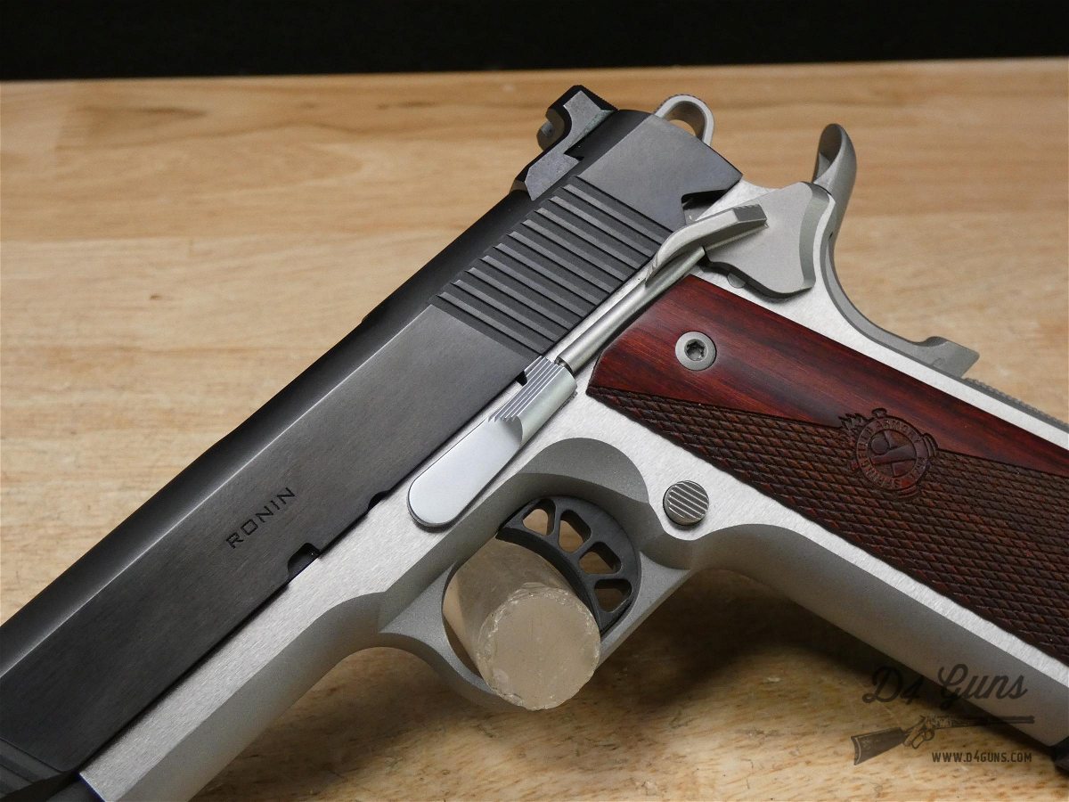 Springfield Ronin 1911 - .45 ACP - OG Case & More - Two Tone Stainless ...