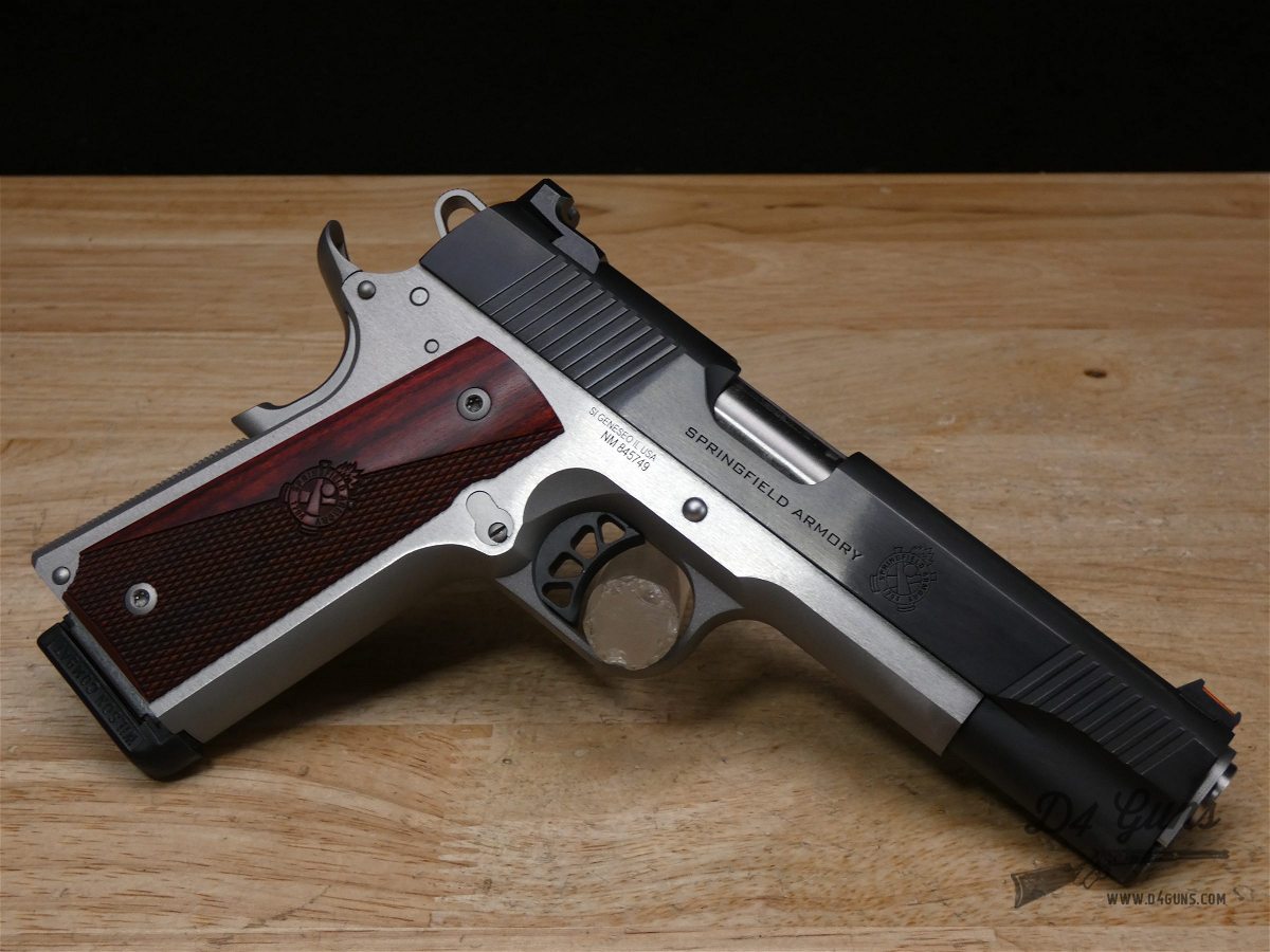 Springfield Ronin 1911 - .45 ACP - OG Case & More - Two Tone Stainless ...