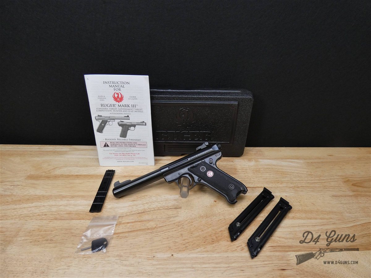 Ruger 22/45 MK III Target Model - .22 LR - MFG in 2015- 22 Plinker ...